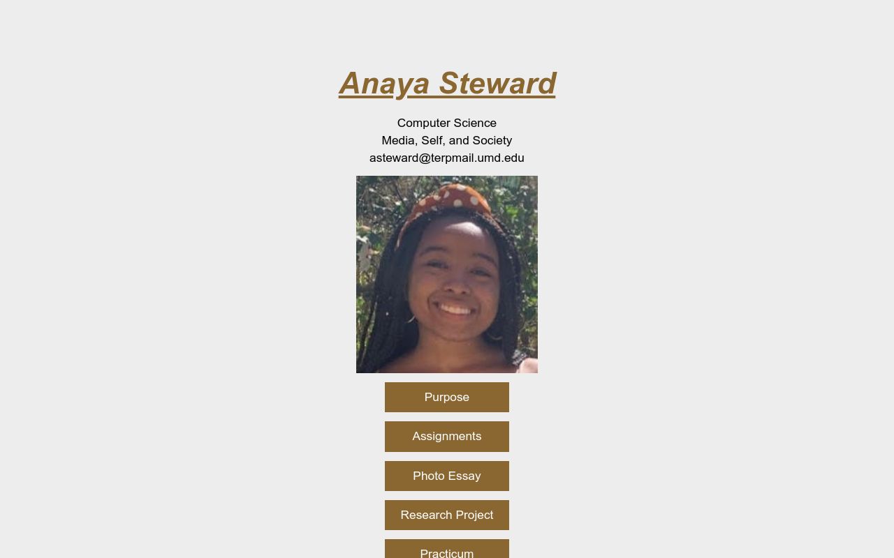 Anaya's ePortfolio